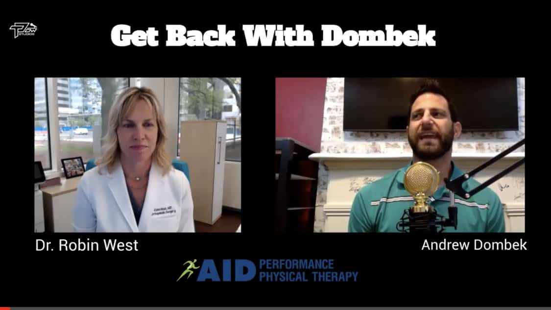 Get Back With Dombek Episode 2: Dr. Robin West — AID PPT